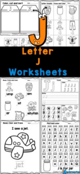 Letter J Activity Pages | Free Homeschool Deals