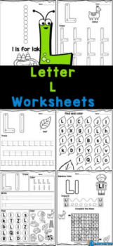 Letter L Pages | Free Homeschool Deals