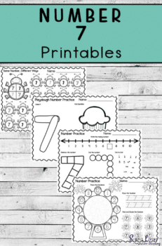 Number Seven Pages | Free Homeschool Deals