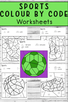 Sports Color by Code | Free Homeschool Deals