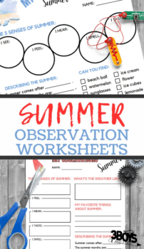 Summer Observation List | Free Homeschool Deals