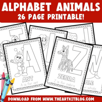 Animal Alphabet Coloring Pages | Free Homeschool Deals