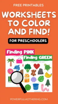 Finding Colors Pages | Free Homeschool Deals