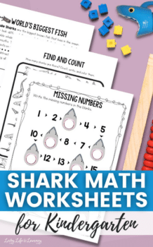 Shark Math Worksheets | Free Homeschool Deals