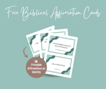 Biblical Affirmation Cards | Free Homeschool Deals