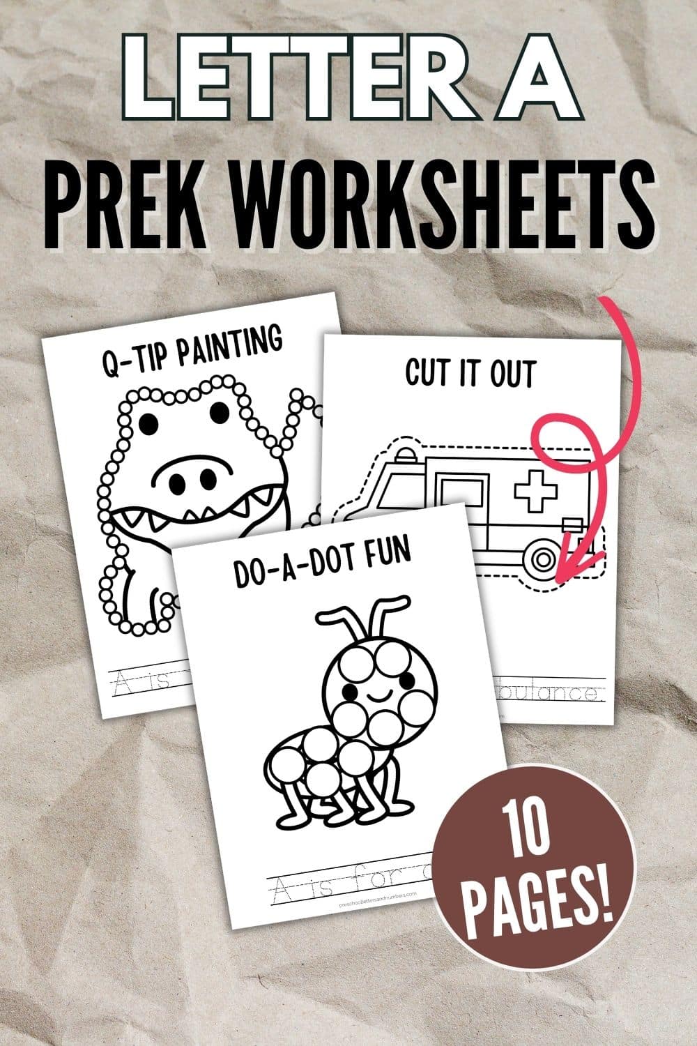 Preschool Letter A Worksheets | Free Homeschool Deals