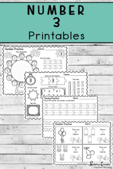 Number Three Worksheets | Free Homeschool Deals