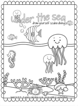 Under the Sea Coloring Page | Free Homeschool Deals