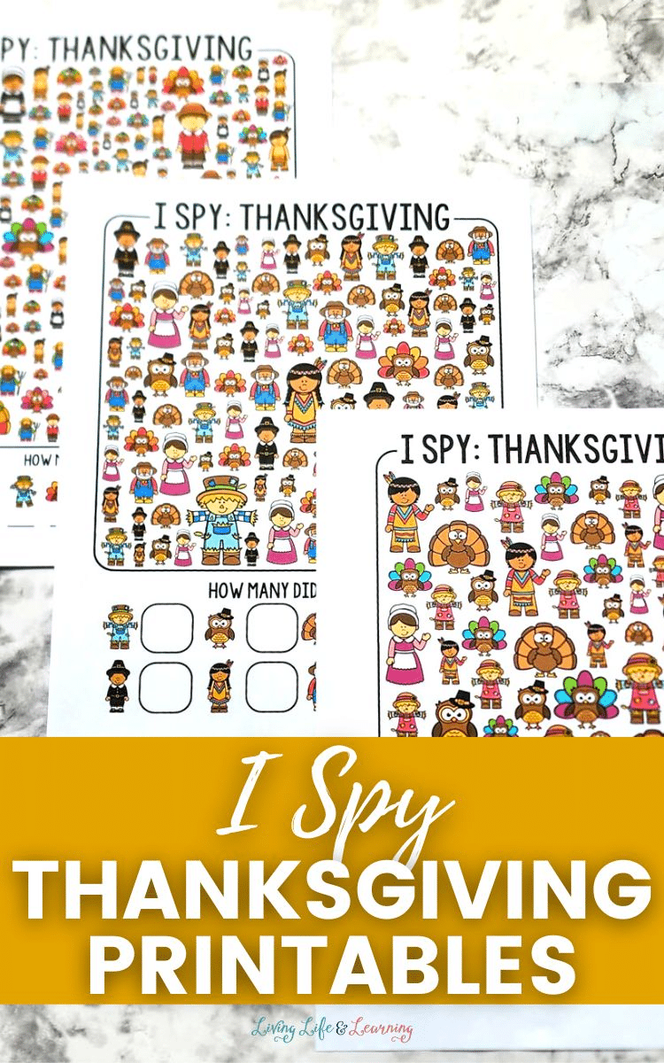 Thanksgiving I Spy | Free Homeschool Deals
