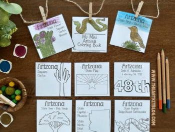 Mini Arizona Coloring Book | Free Homeschool Deals