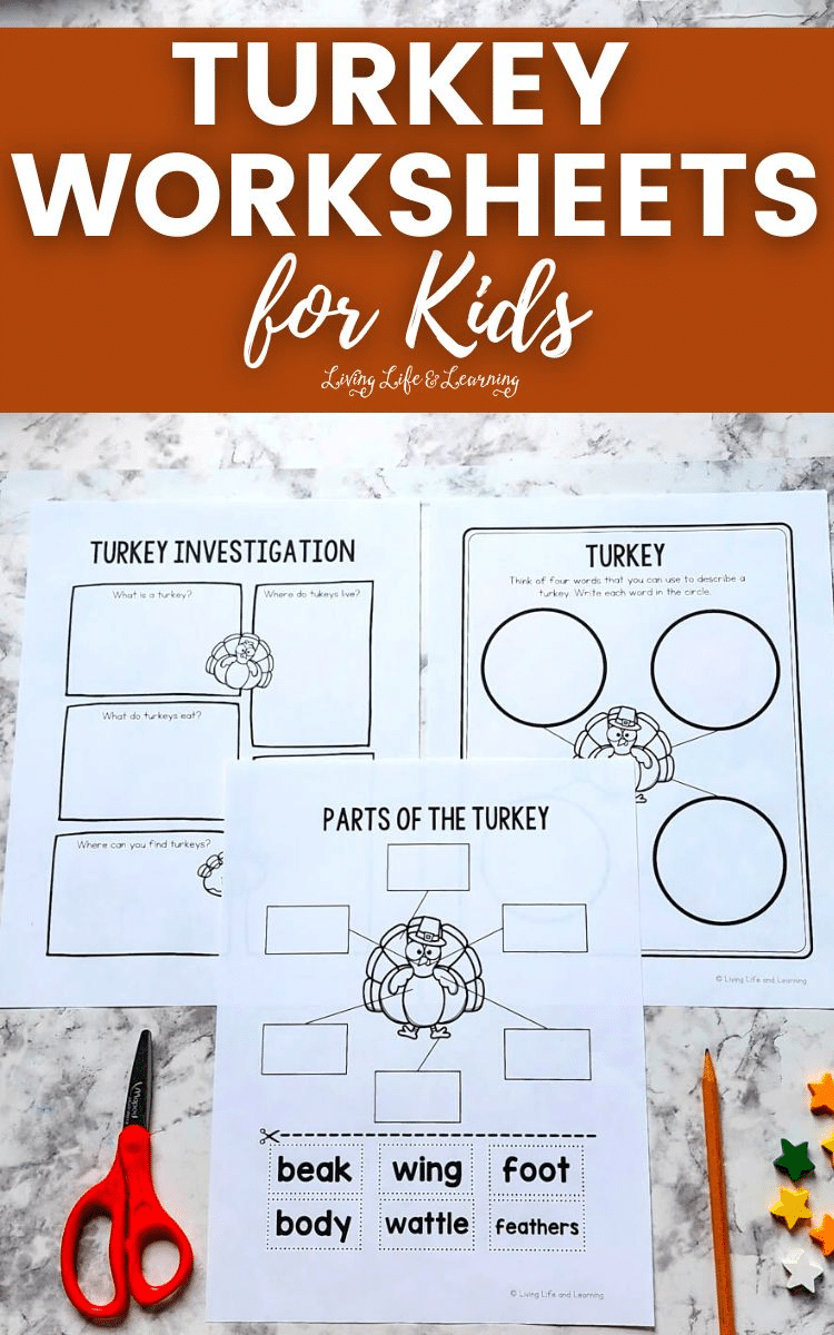 Parts of A Turkey Pages | Free Homeschool Deals