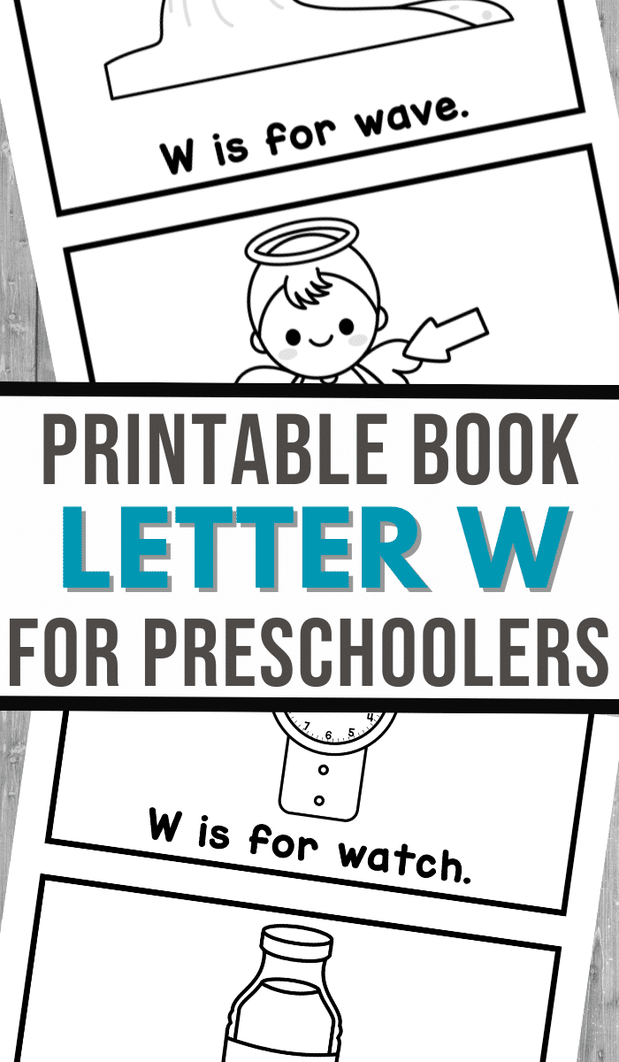 Letter W Book | Free Homeschool Deals