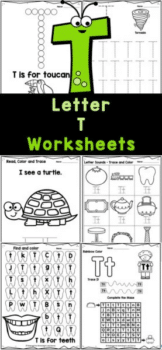 Letter T Activity Pages | Free Homeschool Deals