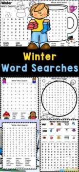 Winter Word Find Activity | Free Homeschool Deals