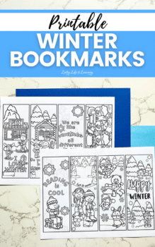 Winter Themed Bookmarks | Free Homeschool Deals
