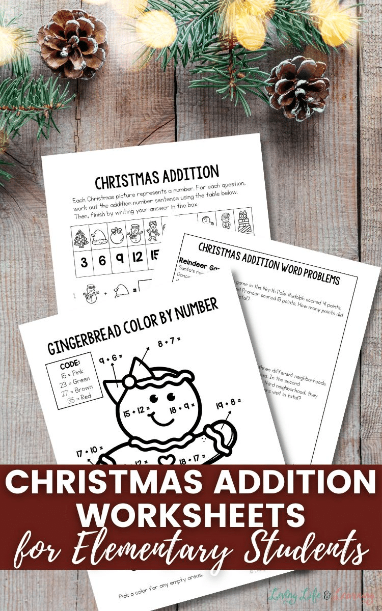 Christmas Addition Pages | Free Homeschool Deals