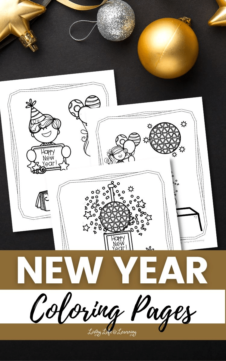 New Year Coloring Activity | Free Homeschool Deals