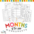 Months of the Year Activity Pages | Free Homeschool Deals