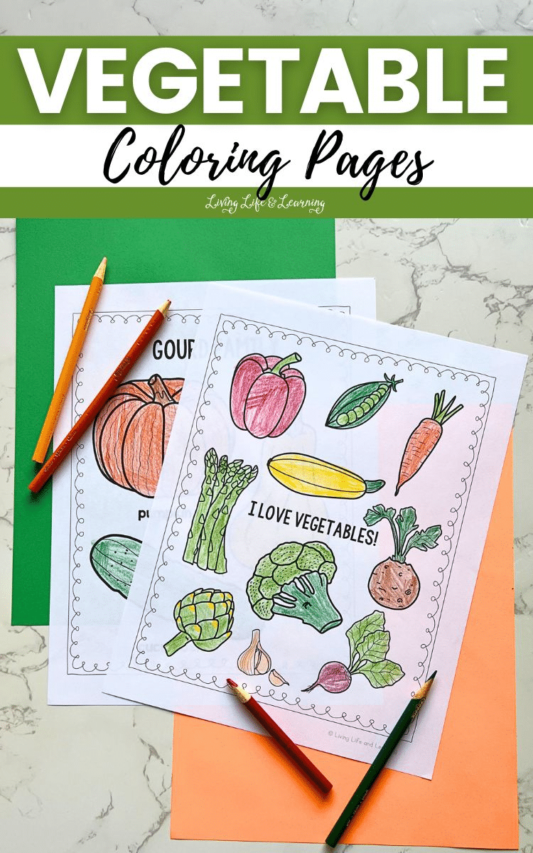 Vegetable Coloring Pages | Free Homeschool Deals