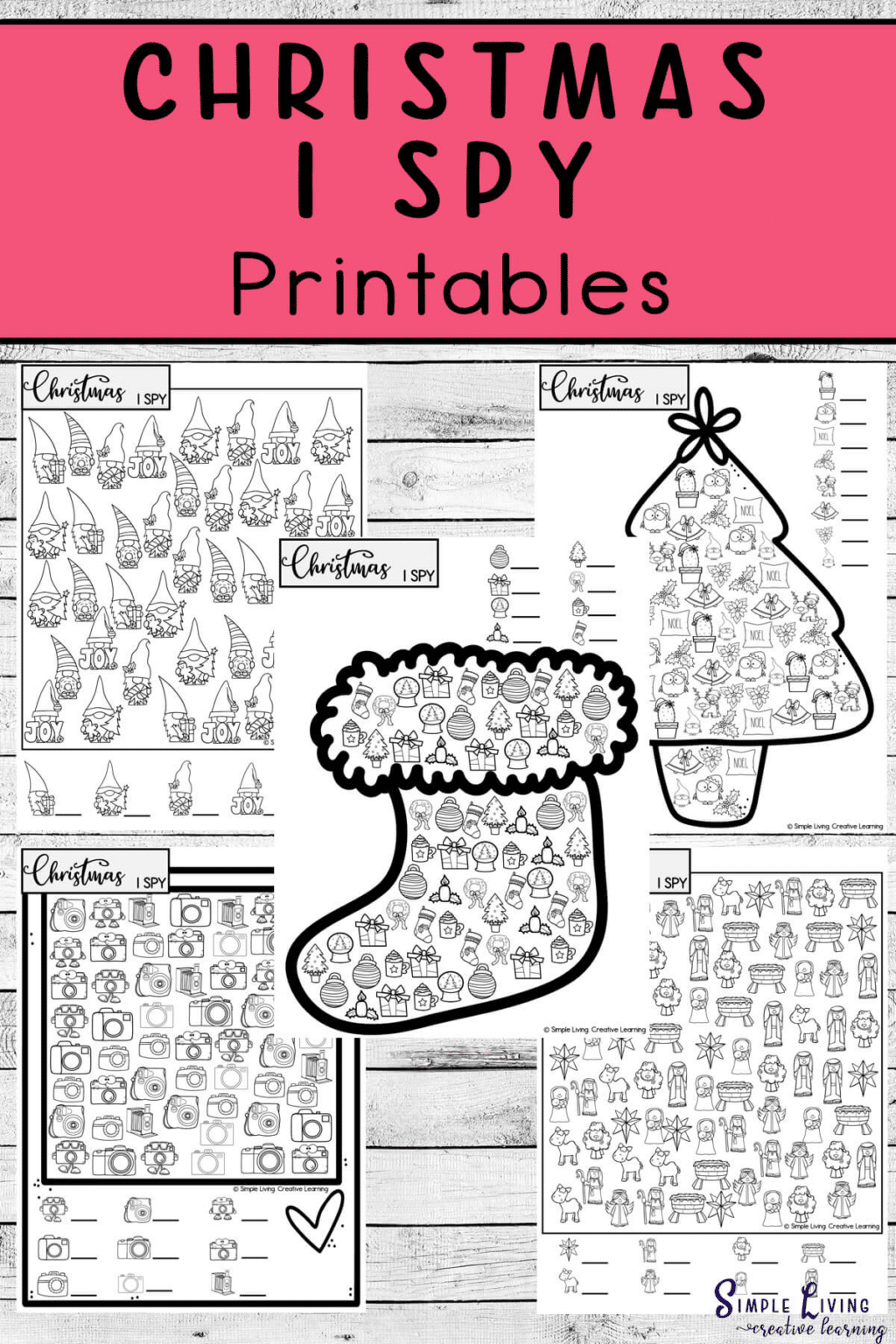 Christmas I-Spy Printable Pages | Free Homeschool Deals