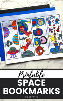 Space Bookmarks | Free Homeschool Deals