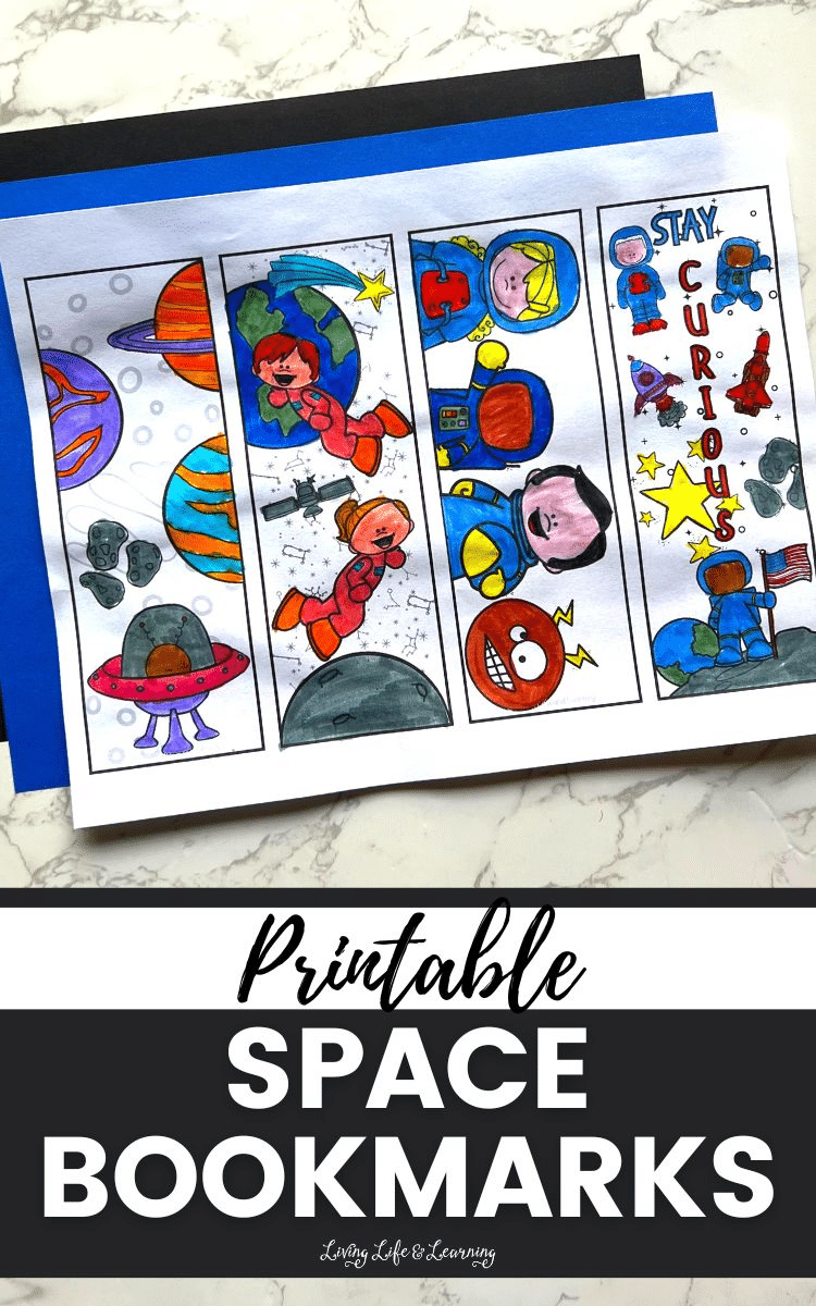 Space Bookmarks | Free Homeschool Deals