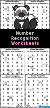 Number Recognition Worksheets | Free Homeschool Deals