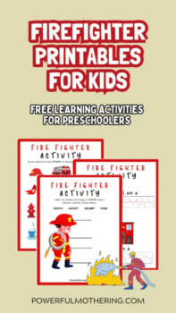 Firefighter Activity Worksheets | Free Homeschool Deals