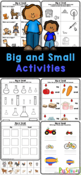 Big or Small Activity Pages | Free Homeschool Deals