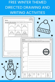 Winter Drawing Activity Pages | Free Homeschool Deals
