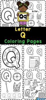 Letter Q Coloring Pages | Free Homeschool Deals