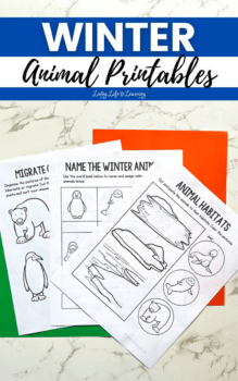 Winter Animal Worksheets | Free Homeschool Deals