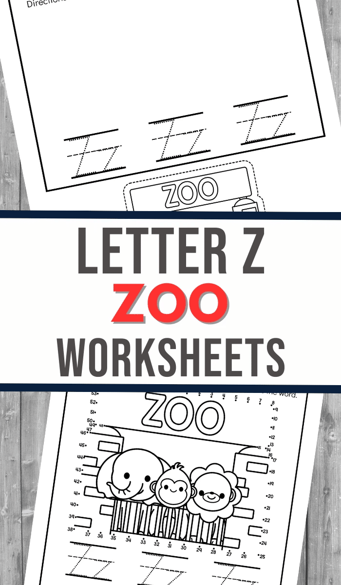 Letter Z For Zoo Tracing Pages | Free Homeschool Deals