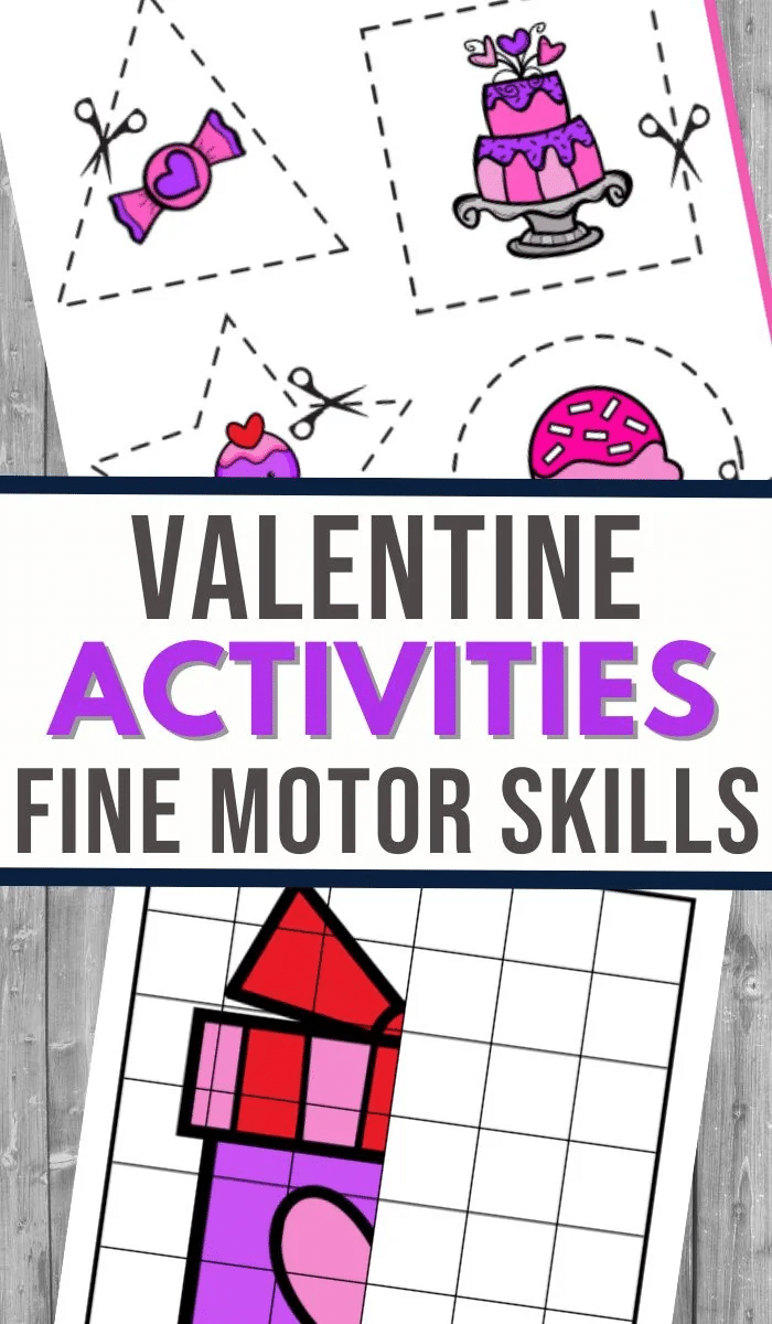 Valentine Fine Motor Pages | Free Homeschool Deals