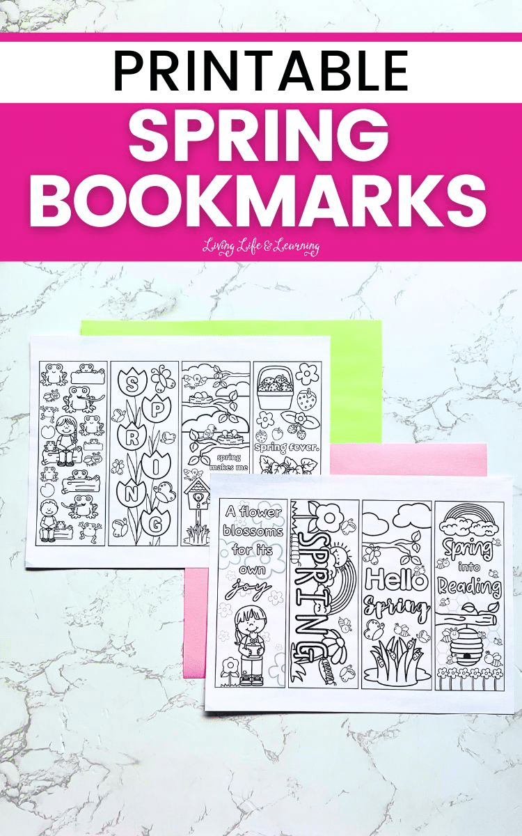 Spring Themed Bookmarks | Free Homeschool Deals