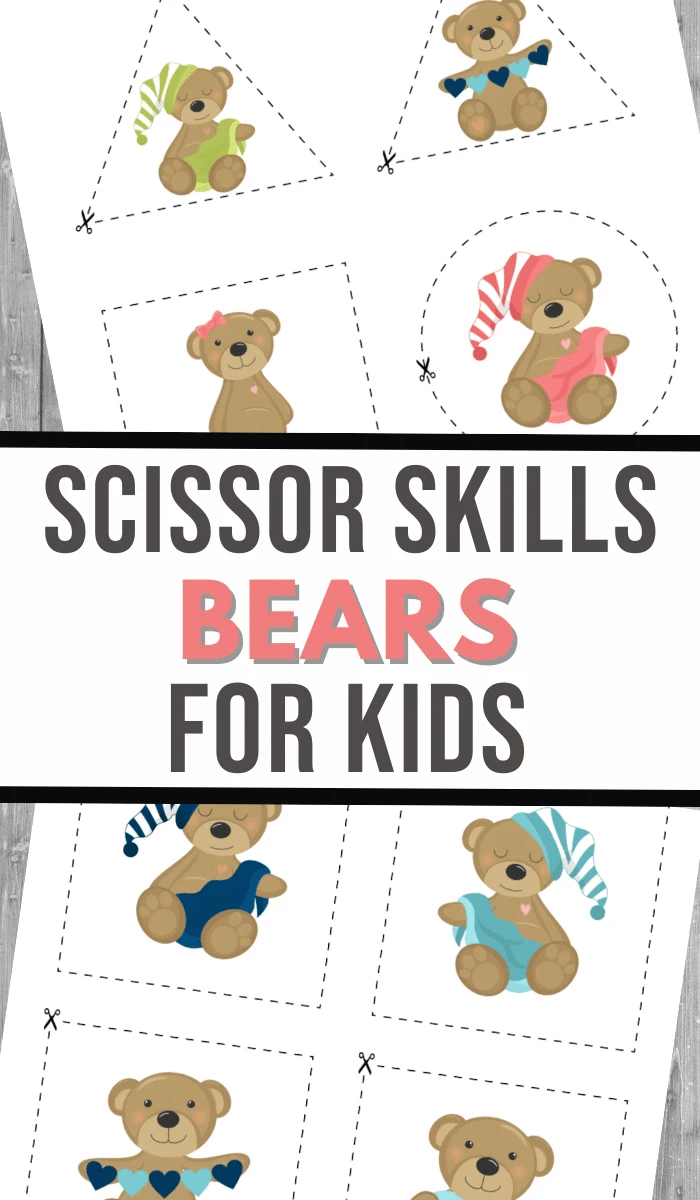 Bear Cutting Pages | Free Homeschool Deals