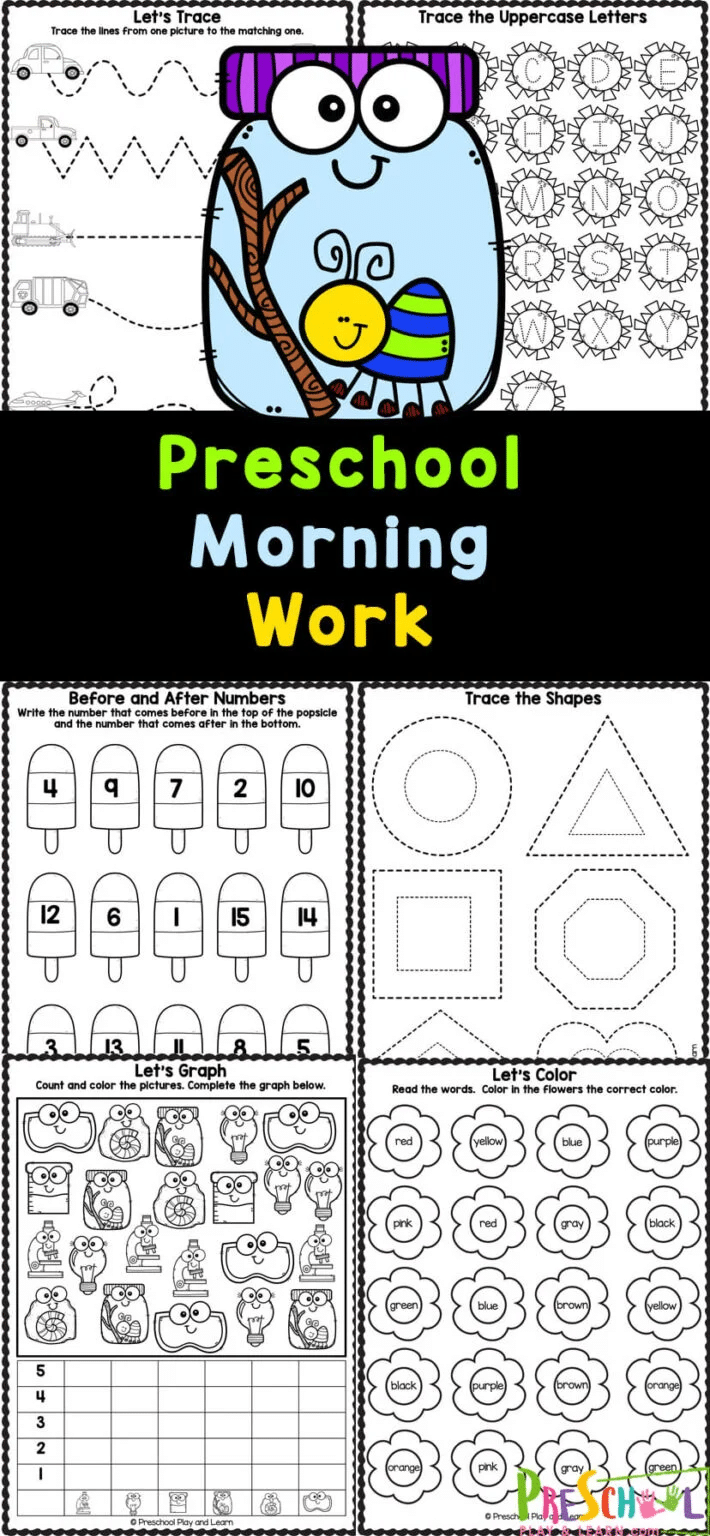 Preschool Activity Worksheets | Free Homeschool Deals