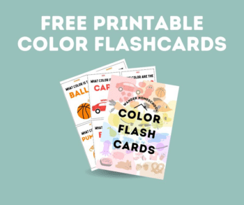 Learning Colors Flashcards | Free Homeschool Deals
