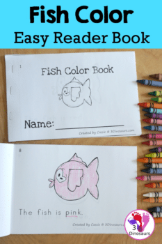 Fish Easy Reader Book | Free Homeschool Deals