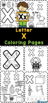 Letter X Coloring Pages | Free Homeschool Deals