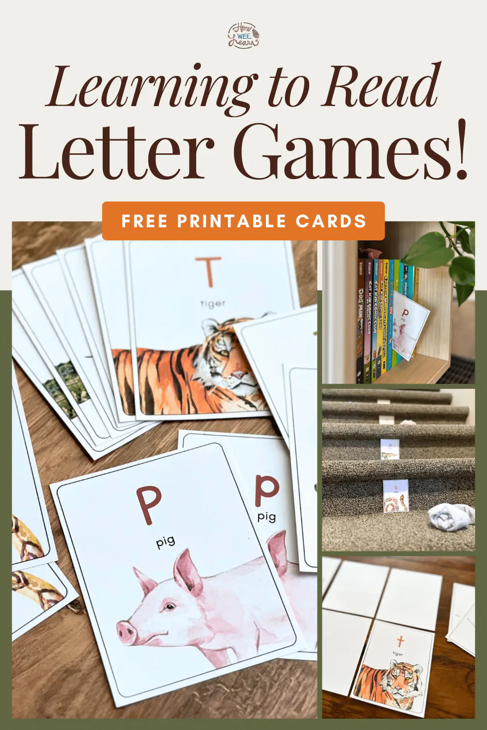 Letter Learning Cards | Free Homeschool Deals
