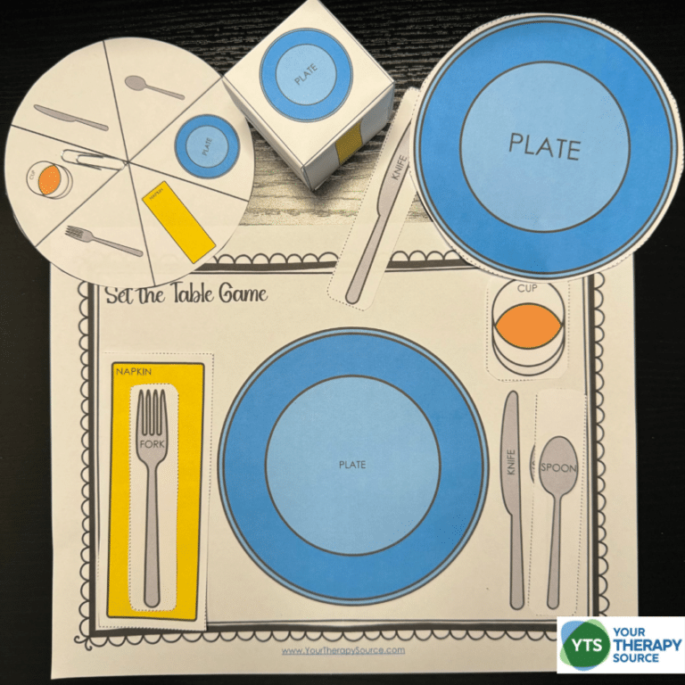 Setting the Table Printables | Free Homeschool Deals