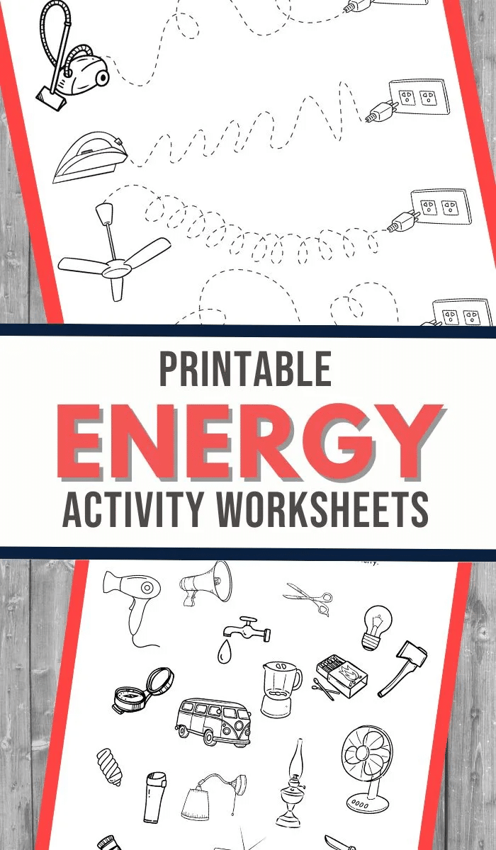 Forms of Energy Worksheet | Free Homeschool Deals