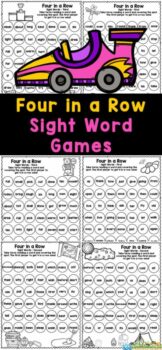 "Four In A Row" Sight Word Games | Free Homeschool Deals
