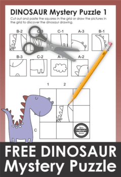 Dinosaur Mystery Puzzle | Free Homeschool Deals