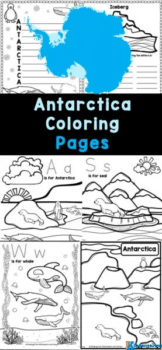 Antarctica Coloring Pages | Free Homeschool Deals