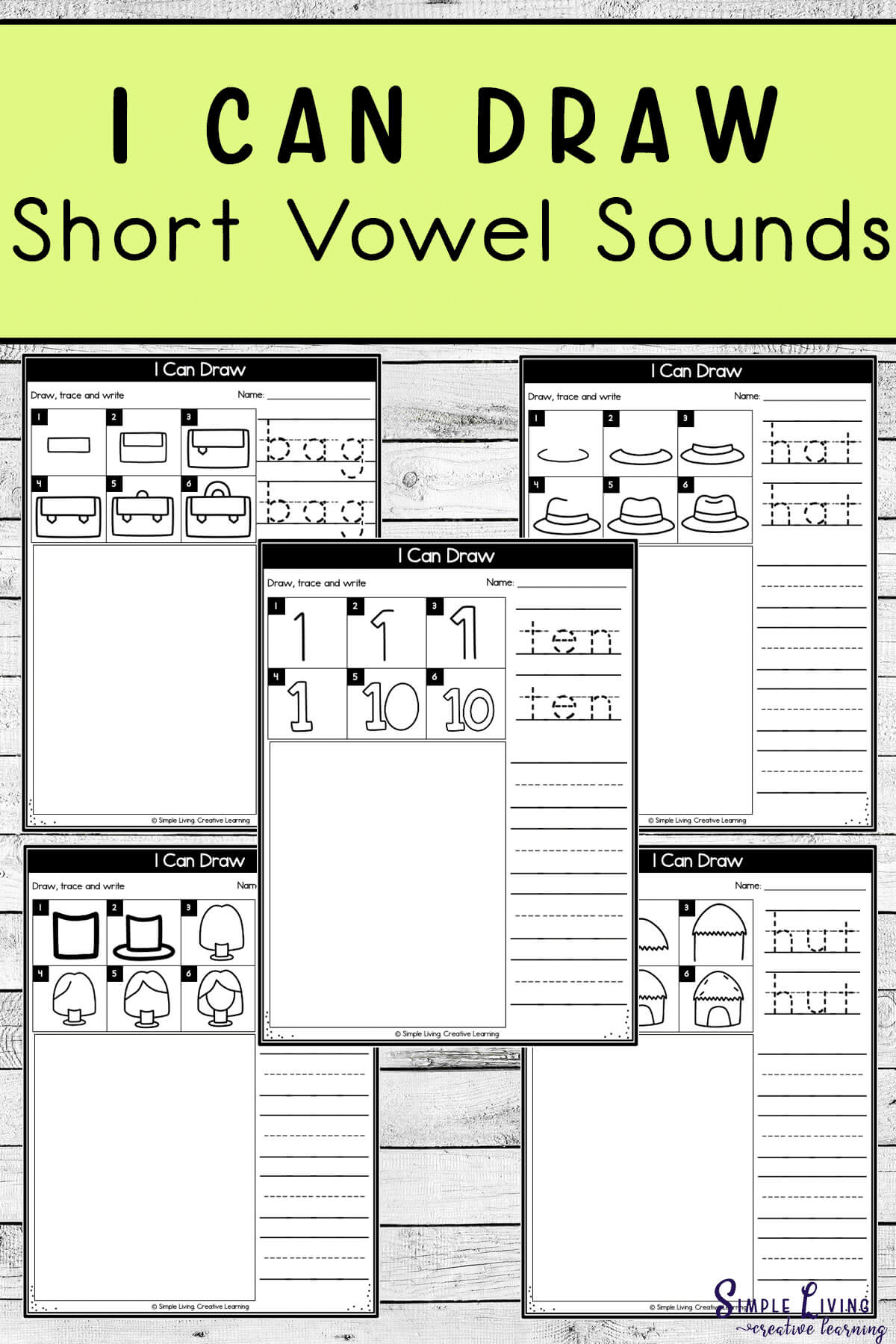 Drawing Short Vowels | Free Homeschool Deals
