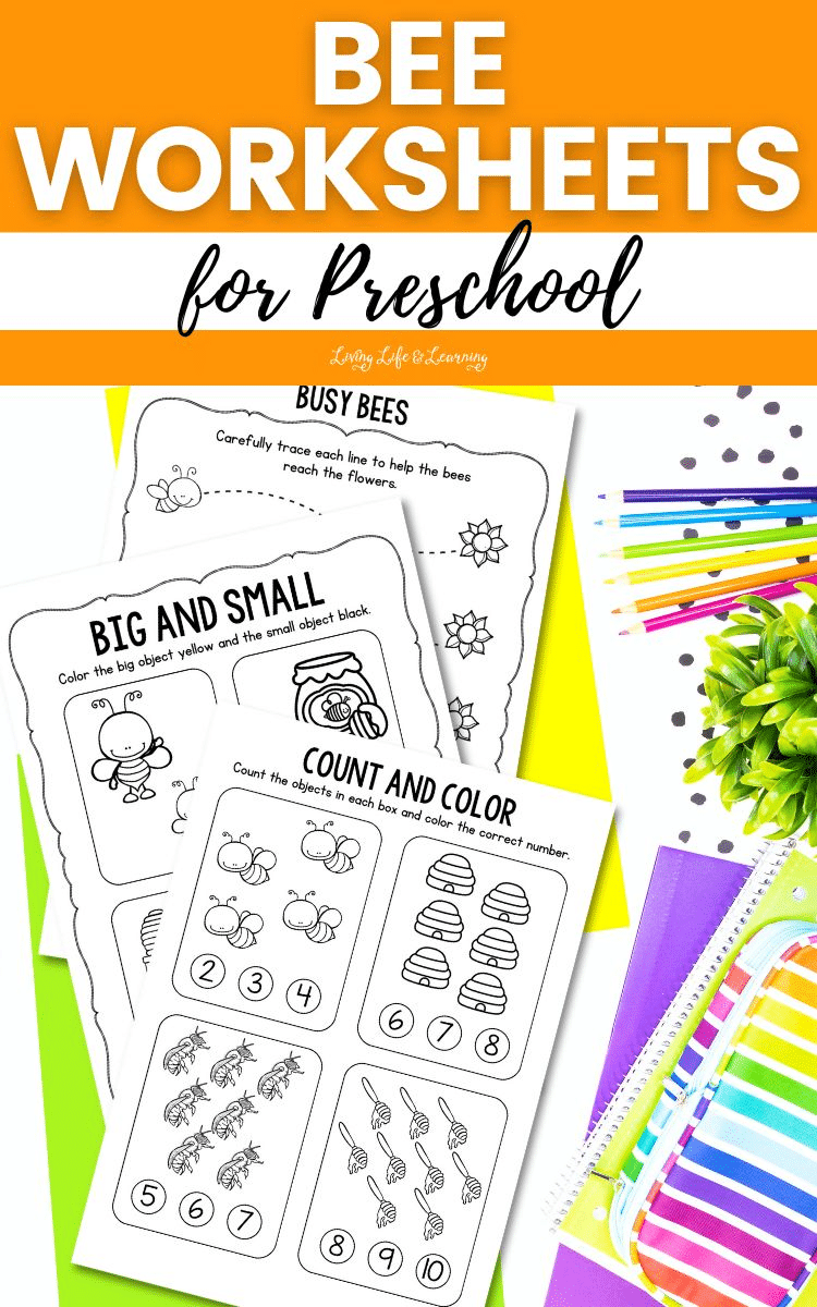 Bee Preschool Worksheets | Free Homeschool Deals