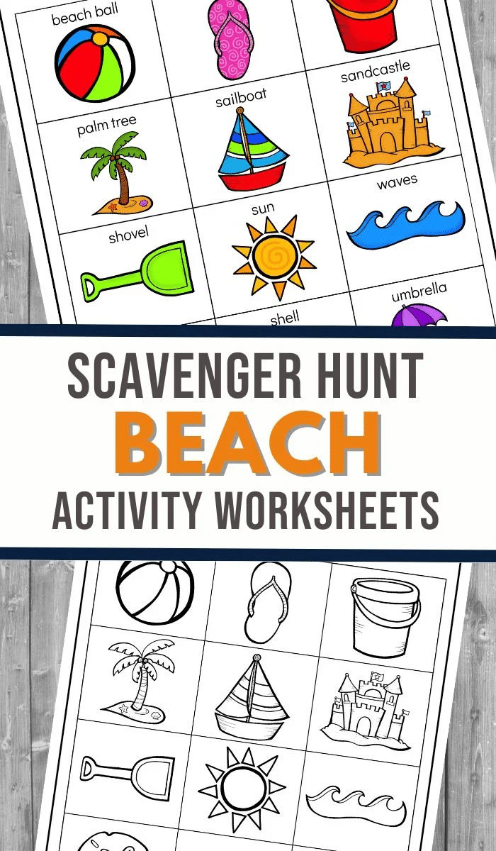 Beach Scavenger Hunt | Free Homeschool Deals