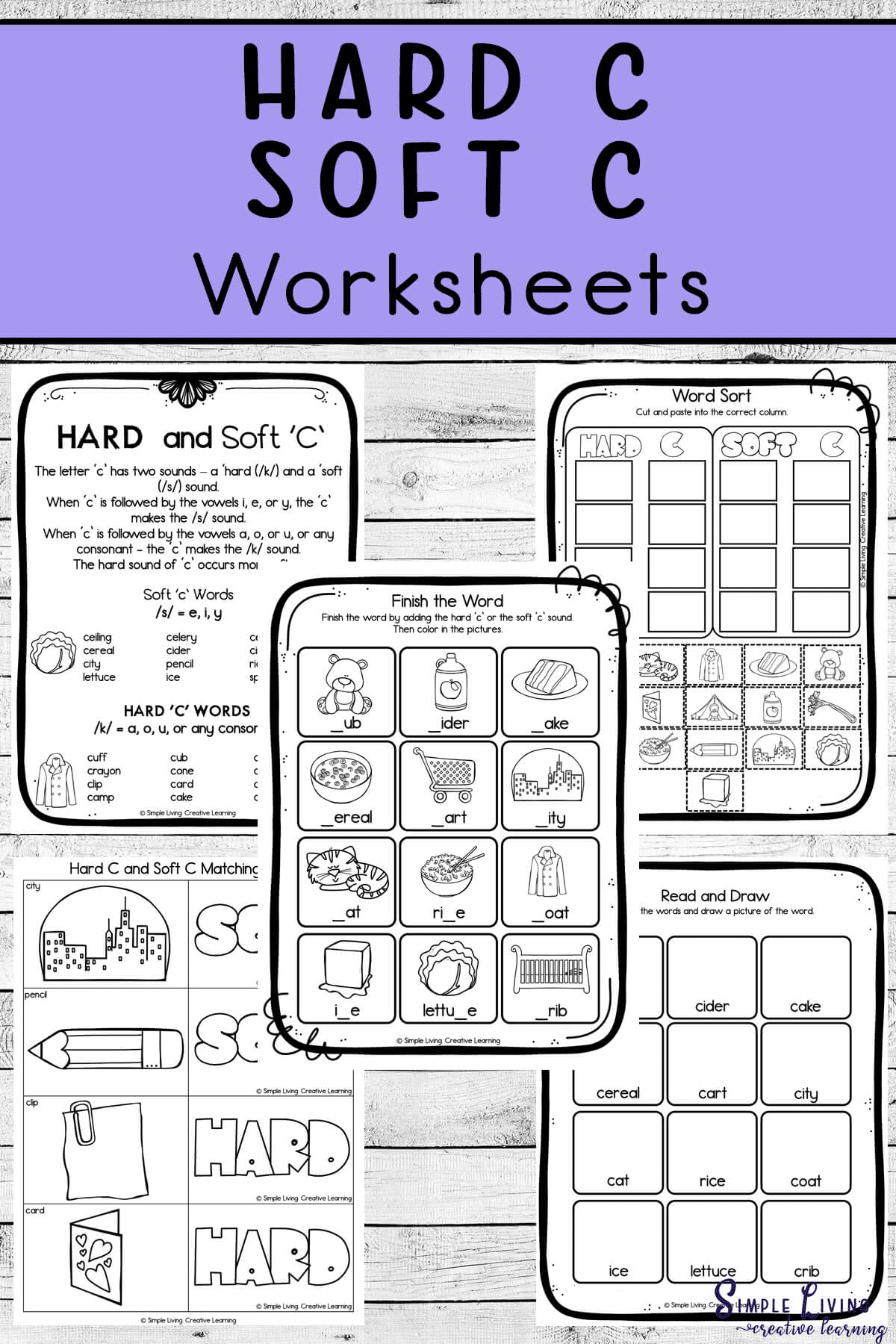 Hard and Soft C Worksheets | Free Homeschool Deals